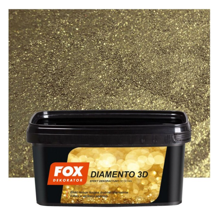 Farba strukturalna FOX DIAMENTO 3D saturn 1L